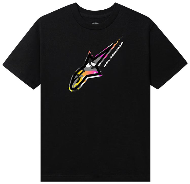Buy Anti Social Social Club x Alpinestars Apex Tee 'Black' - 0657 1FW230103XAAT BLAC | GOAT