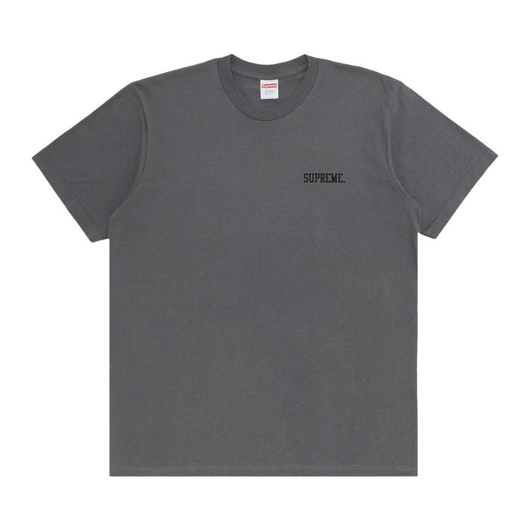 Buy Supreme Fighter Tee 'Charcoal' - FW23T16 CHARCOAL | GOAT