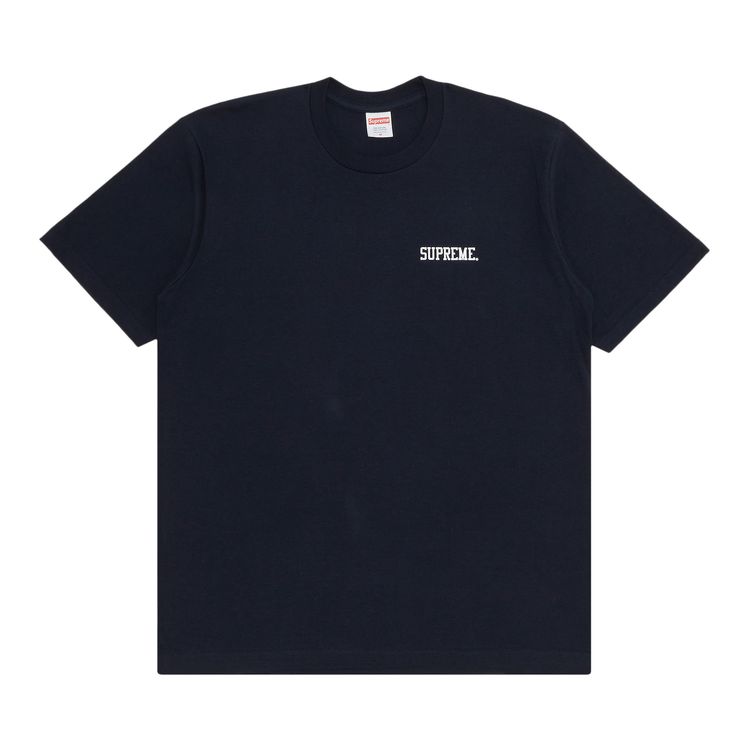 Buy Supreme Fighter Tee 'Navy' - FW23T16 NAVY | GOAT