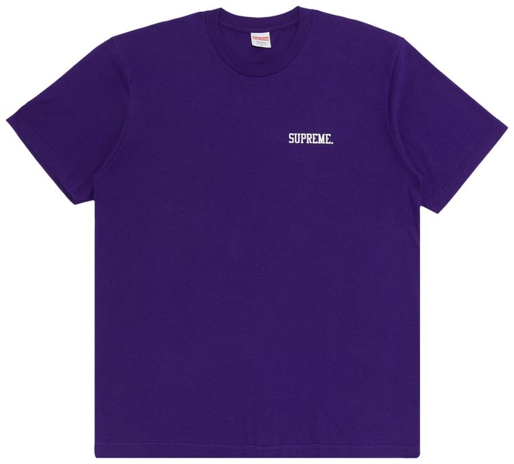 Buy Supreme Fighter Tee 'Purple' - FW23T16 PURPLE | GOAT