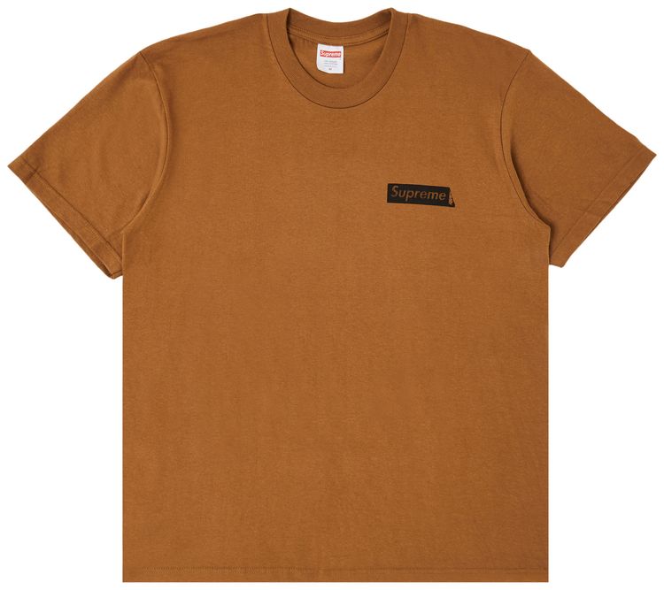 Buy Supreme Static Tee 'Light Brown' - FW23T47 LIGHT BROWN | GOAT
