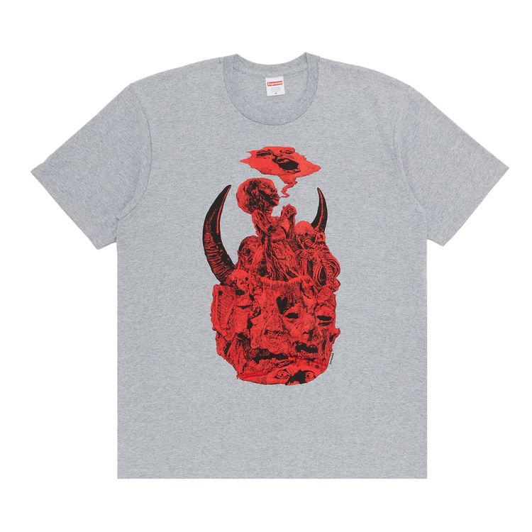 Buy Supreme Mutants Tee 'Heather Grey' - FW23T14 HEATHER GREY | GOAT