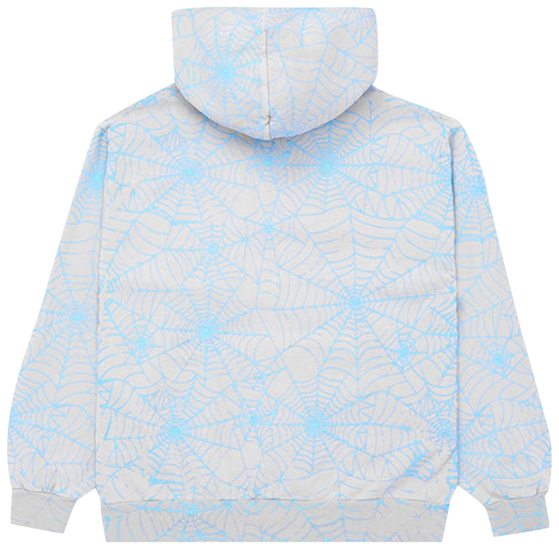 Buy Sp5der AOP Web Hoodie 'Heather Grey' - SP5 AOGRB HD | GOAT