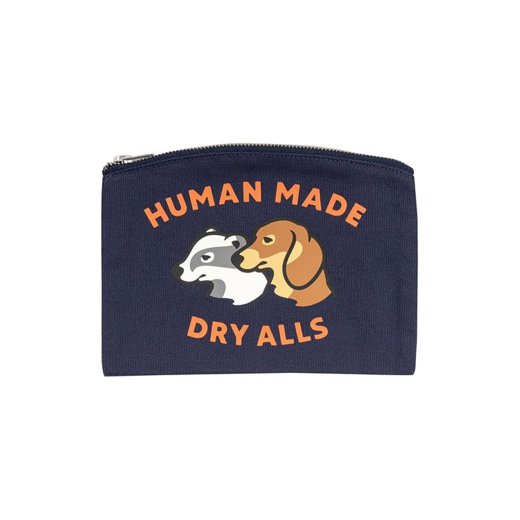 Buy Human Made Bank Pouch 'Navy' - HM26GD053 NAVY | GOAT