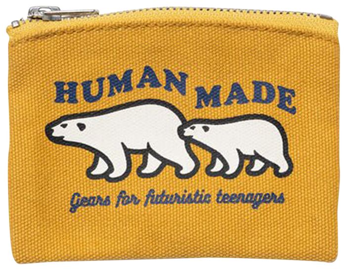 Buy Human Made Card Case 'Beige' - HM26GD054 BEIG | GOAT