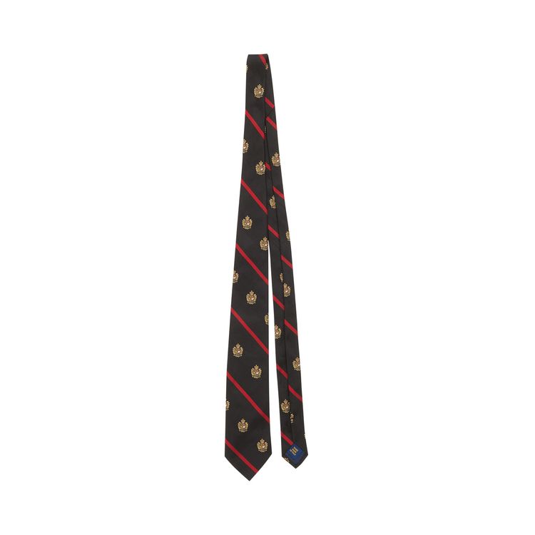 Buy GOAT Exclusive Polo Ralph Lauren Vintage Polo Crest Silk Tie Black ...