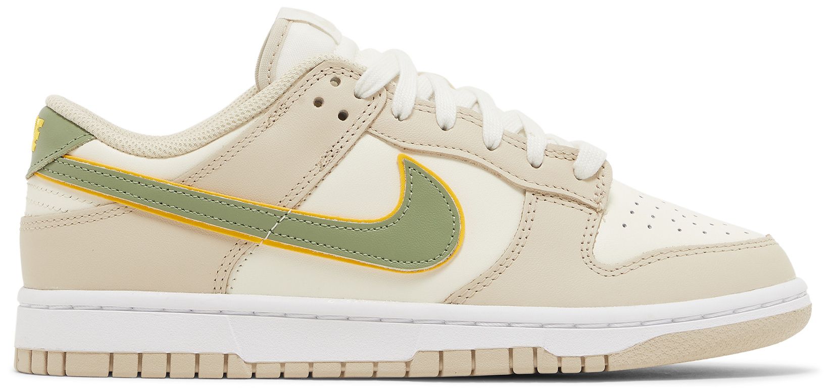 Buy Nike Wmns Dunk Low 'Pale Ivory Oil Green' - FQ6869 131 | GOAT