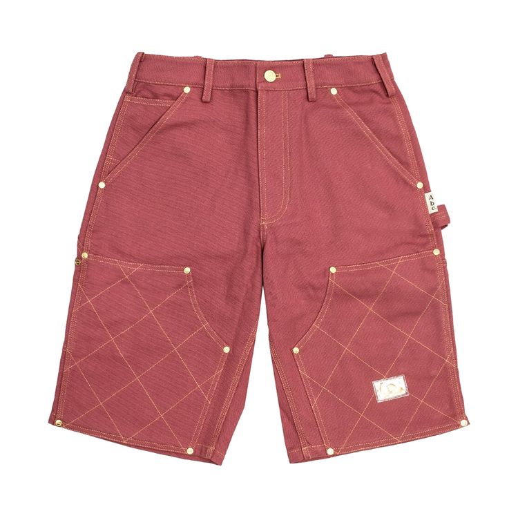 Buy Advisory Board Crystals Double Knee Short 'Red' - ABC123DKSH RED | GOAT