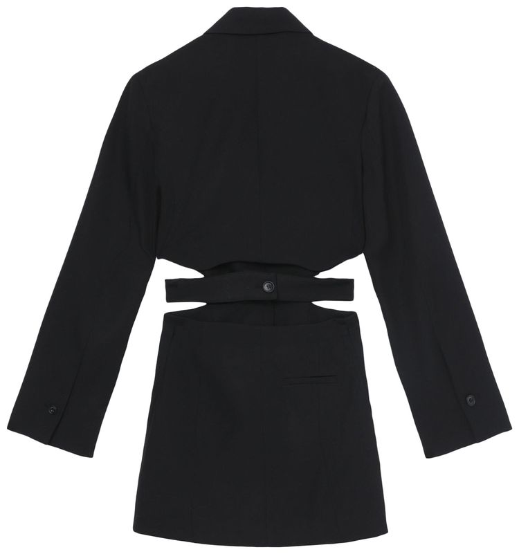 Buy Jacquemus La Robe Bari 'Black' - 221DR016 1333 990 | GOAT