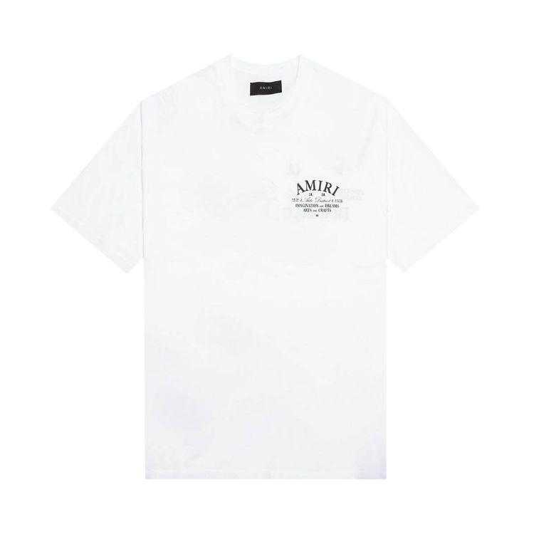 Buy Amiri Arts District Tee White Pxmjt001 100 Whit Goat