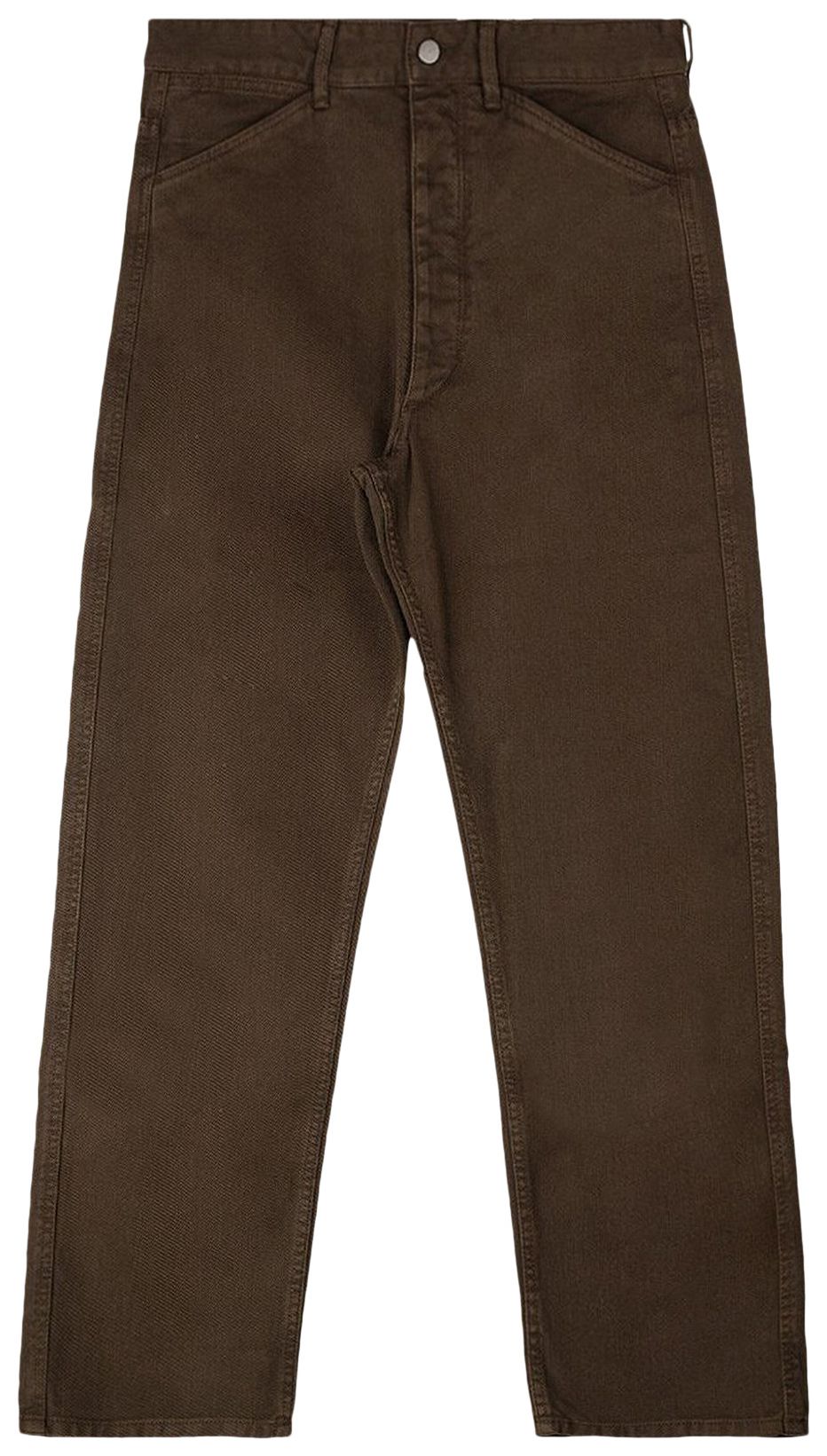 Buy Lemaire High Waisted Curved Pants 'Espresso' - PA1052 LD1001 BR495 ...