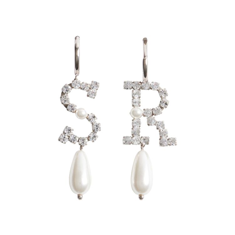 Buy Simone Rocha Hoop Earring 'Sliver' - ERG354 0906 SLIV | GOAT