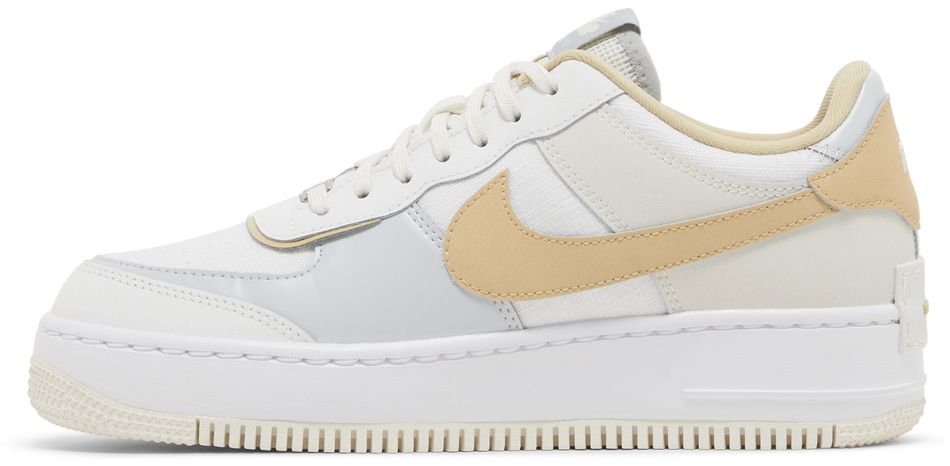 Buy Nike Wmns Air Force 1 Shadow 'Sesame' - DV7449 100 | GOAT