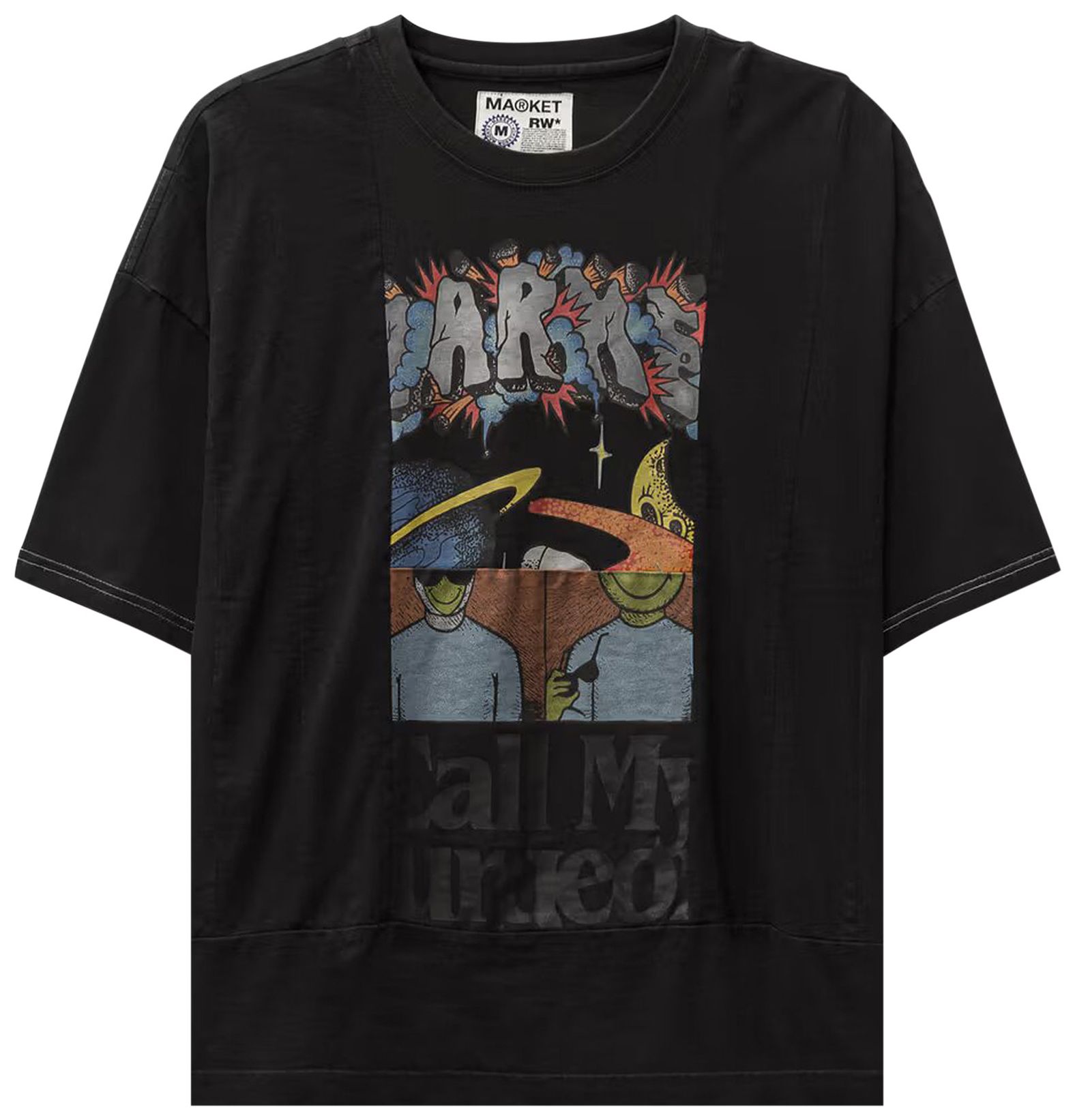 Buy Market 7 Panel Rework T-Shirt 'Multicolor' - 410323004 MULT | GOAT