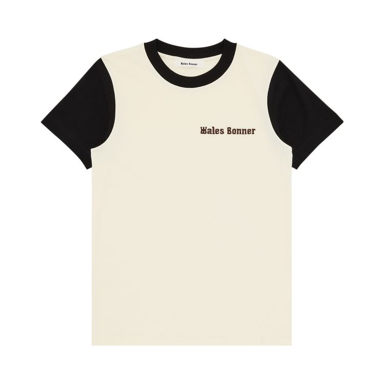 Buy Wales Bonner Morning Tee 'Black/Ivory' - WA23JE20 JE01 100 | GOAT