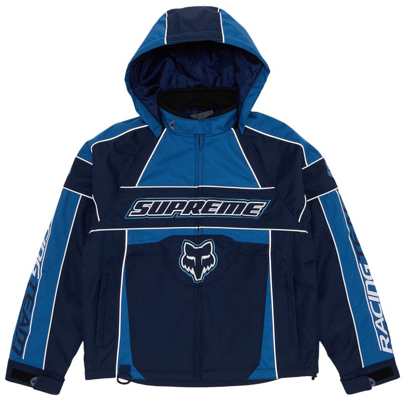 Buy Supreme x Fox Racing Jacket 'Blue' - FW23J11 BLUE | GOAT