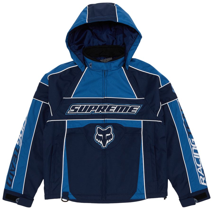 Buy Supreme x Fox Racing Jacket 'Blue' - FW23J11 BLUE | GOAT