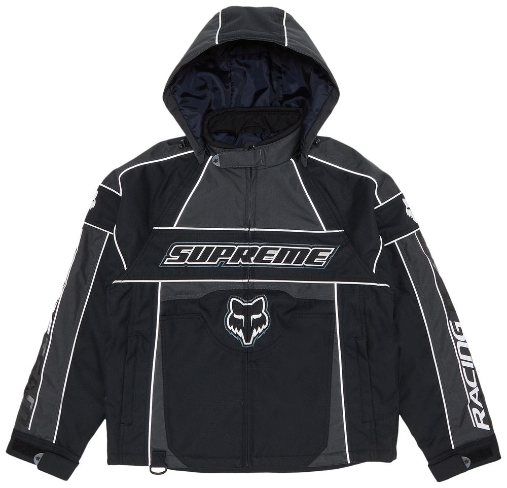 Buy Supreme x Fox Racing Jacket 'Black' - FW23J11 BLACK | GOAT