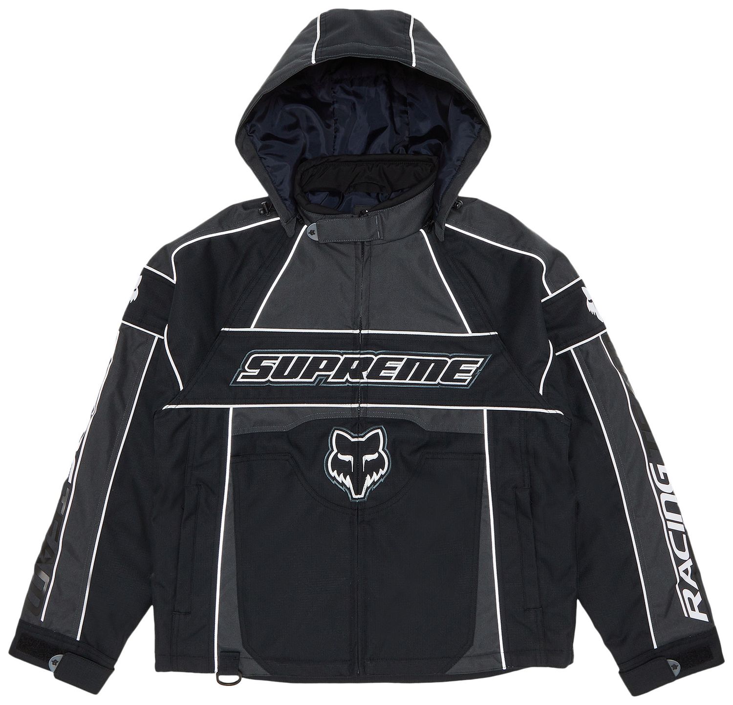 Buy Supreme x Fox Racing Jacket 'Black' - FW23J11 BLACK | GOAT