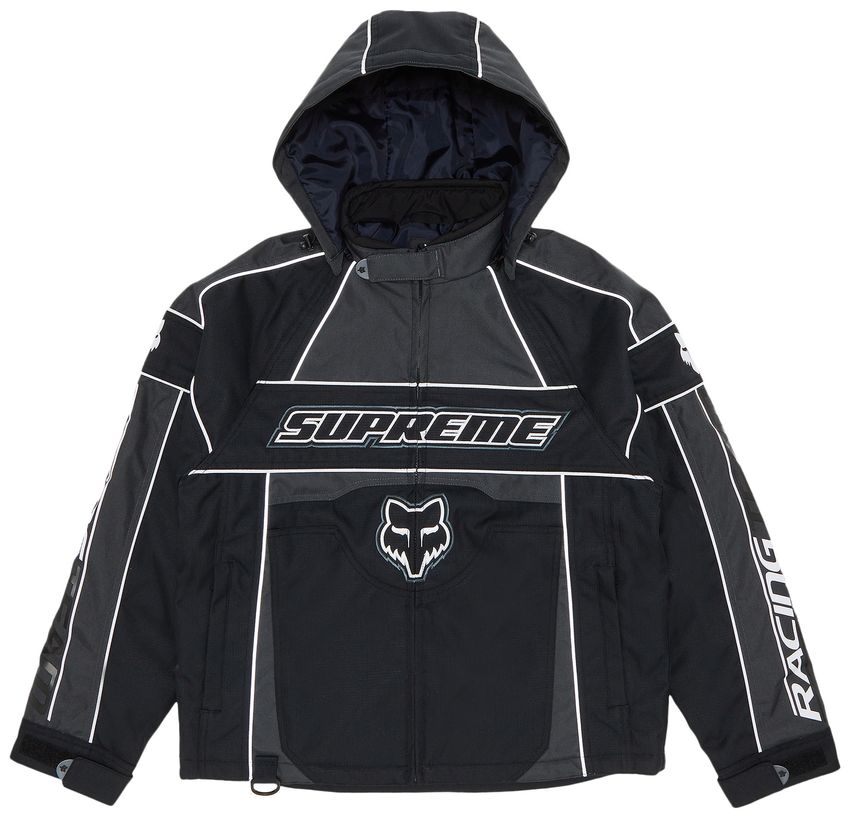 Buy Supreme x Fox Racing Jacket 'Black' - FW23J11 BLACK | GOAT