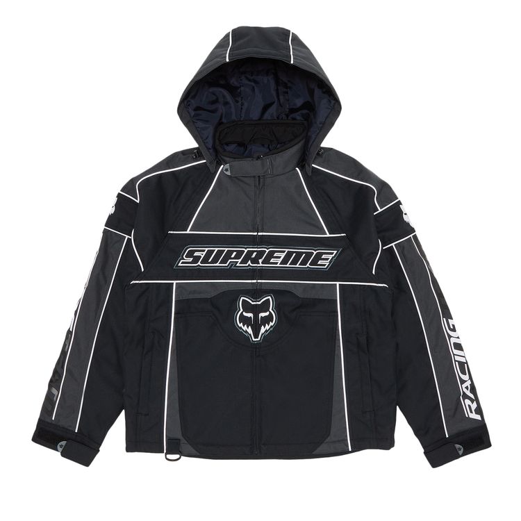 Buy Supreme x Fox Racing Jacket 'Black' - FW23J11 BLACK | GOAT