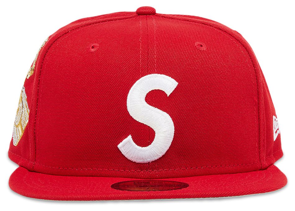 Buy Supreme Jesus Piece S Logo New Era 'Red' - FW23H22 RED | GOAT