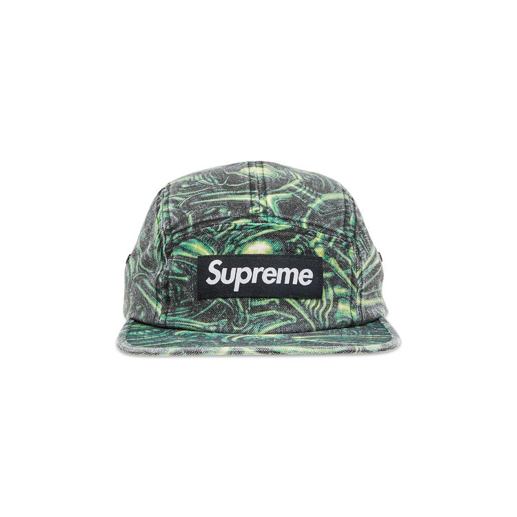 Buy Supreme H.R. Giger Camp Cap 'Green' - FW23H155 GREEN | GOAT