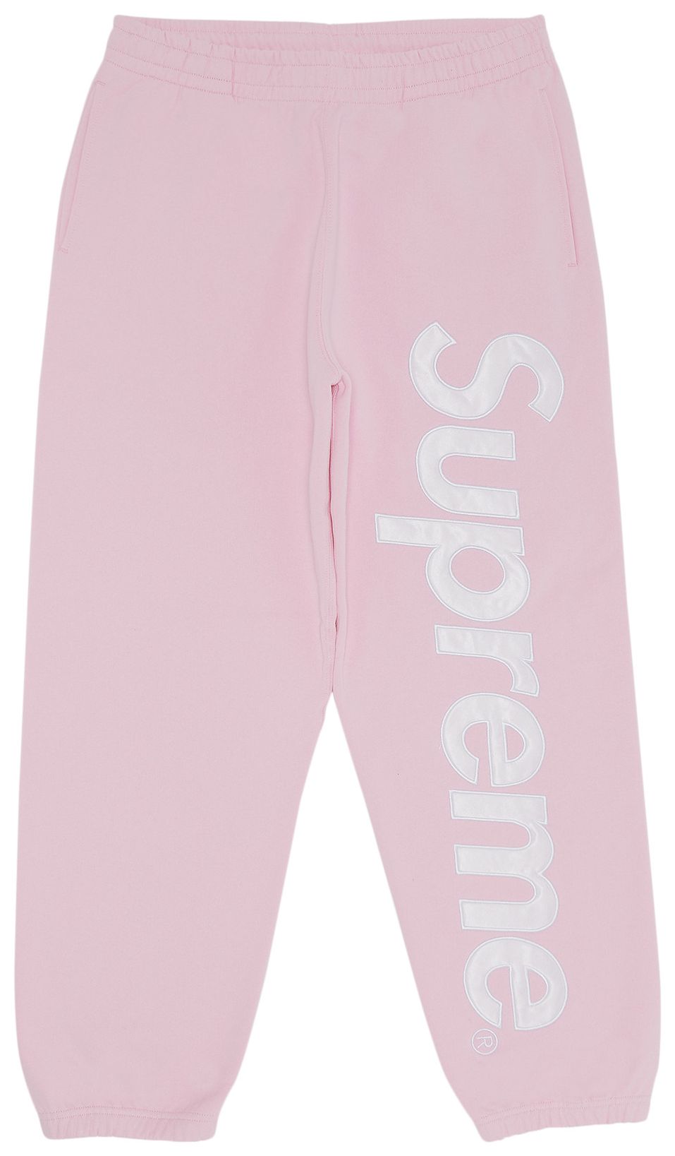 Buy Supreme Satin Appliqué Sweatpant 'Light Pink' - FW23P104 LIGHT PINK ...