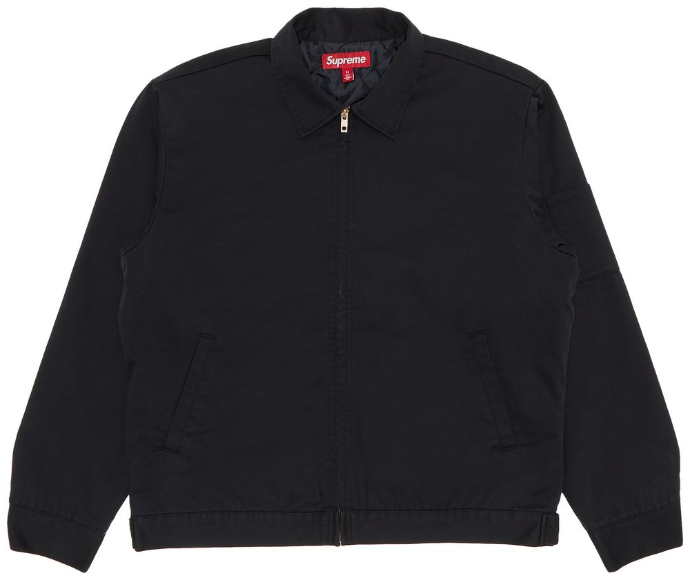 Buy Supreme H.R. Giger Embroidered Work Jacket 'Black' - FW23J119 BLACK ...