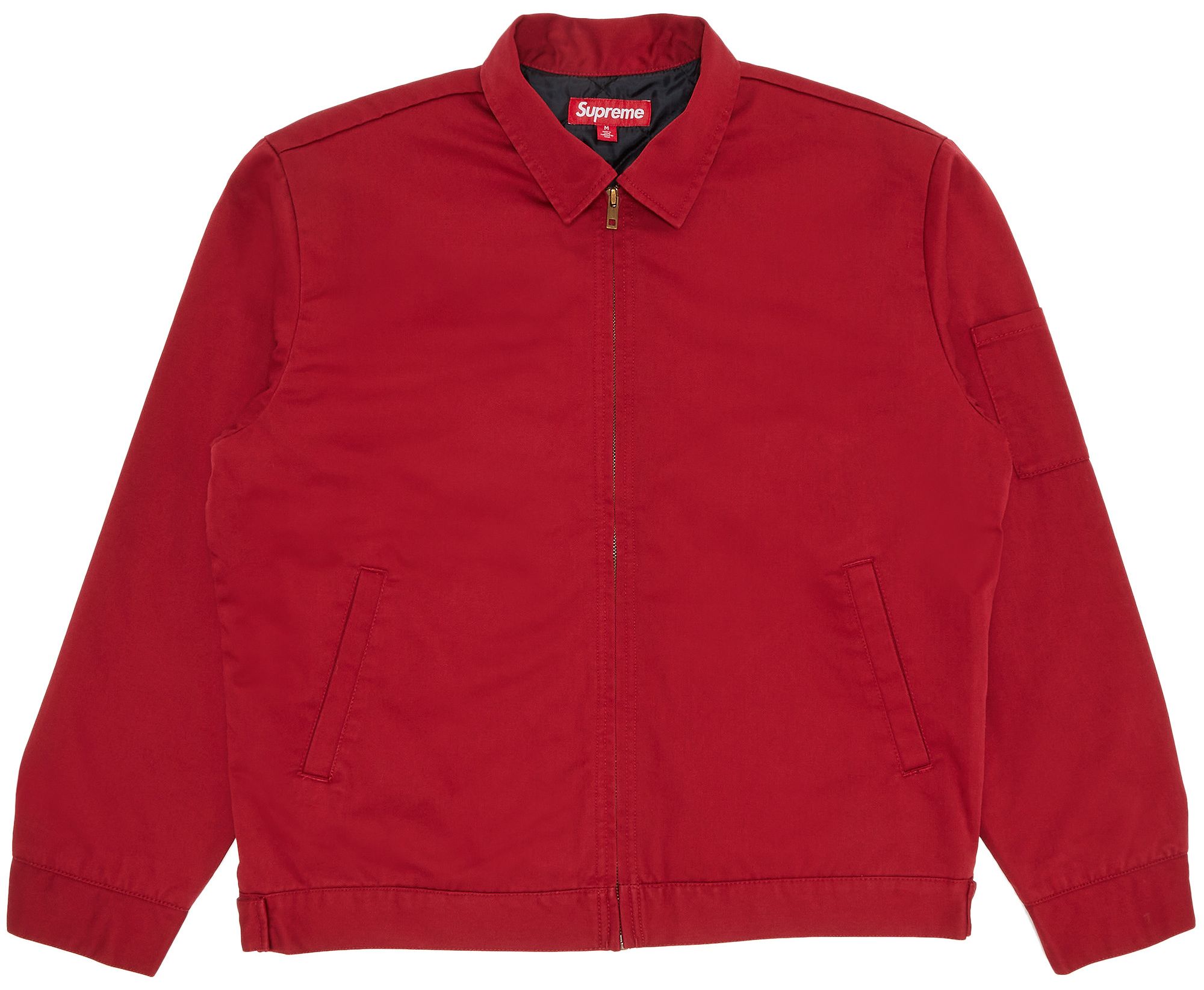 Buy Supreme H.R. Giger Embroidered Work Jacket 'Red' - FW23J119 RED | GOAT