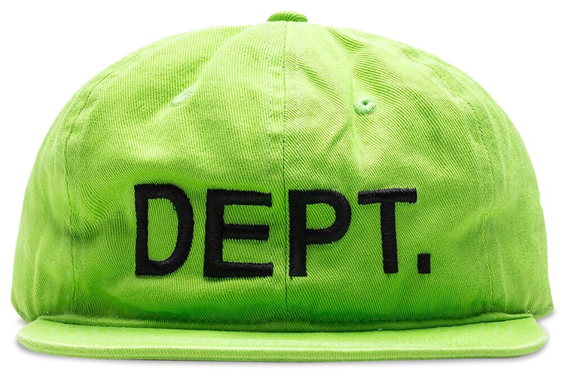 Buy Gallery Dept. Logo Embroidered Cap 'Flo Green' - DC 9147 FLO | GOAT