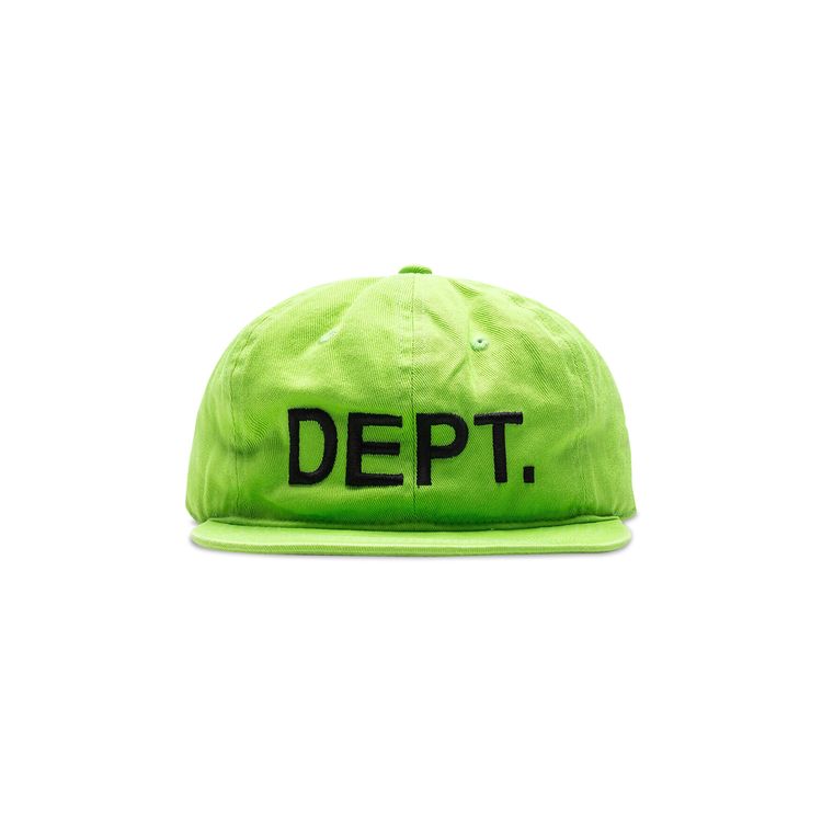 Buy Gallery Dept. Logo Embroidered Cap 'Flo Green' - DC 9147 FLO | GOAT