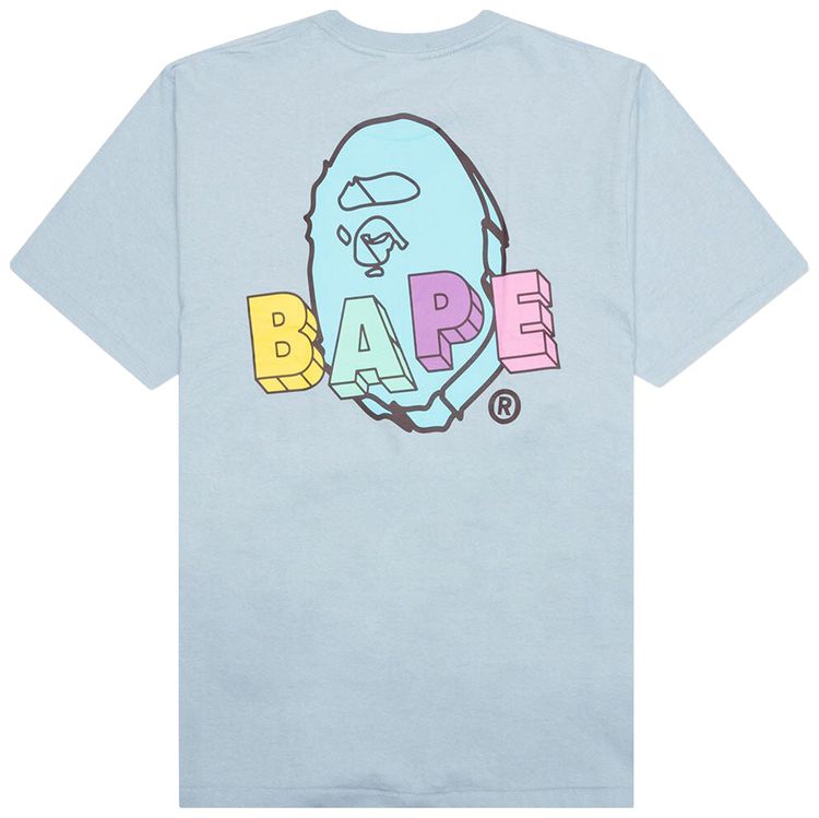Buy BAPE Popsicle Tee 'Blue' - 1J30 110 069 BLUE | GOAT