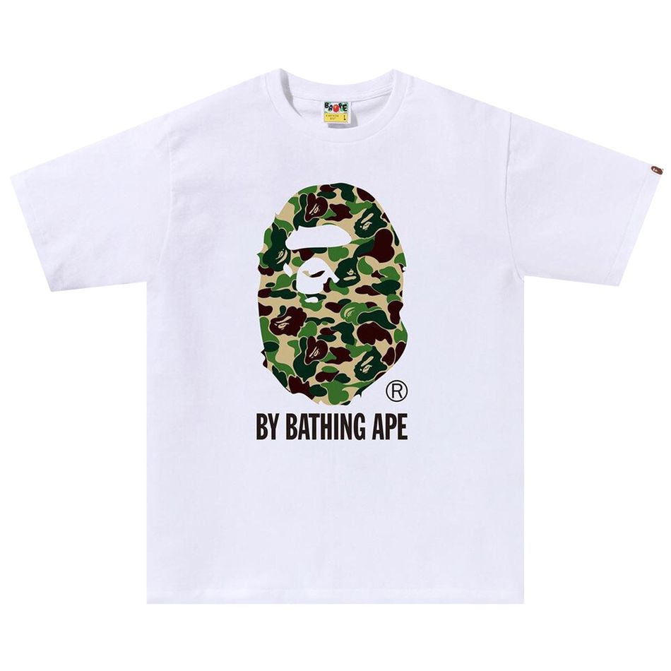Buy BAPE ABC Camo By Bathing Ape Tee 'White/Green' - 1J80 110 010 WHITE ...