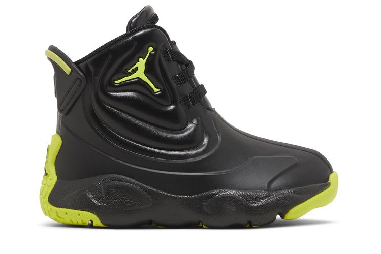 Buy Air Jordan Drip 23 Rain Boot TD 'Black Atomic Green' - CT5799 001 ...