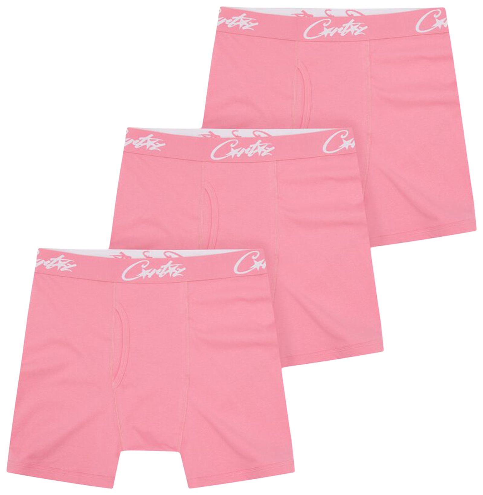 Buy Corteiz Allstarz Boxers (3 Pack) 'Pink' - 7892 1FW230207AB3P PINK ...