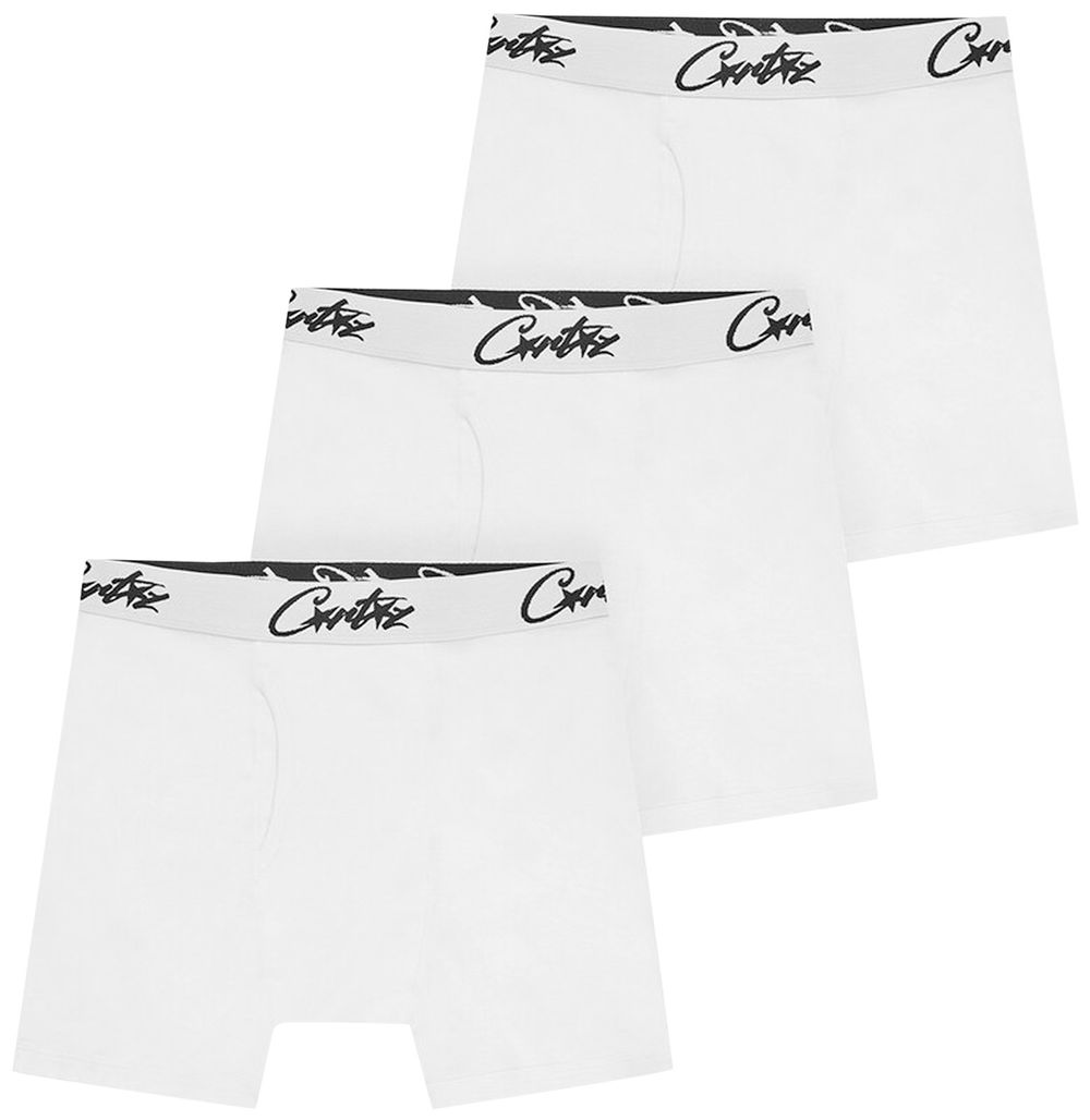 Buy Corteiz Allstarz Boxers (3 Pack) 'White' - 7892 1FW230207AB3P WHIT ...