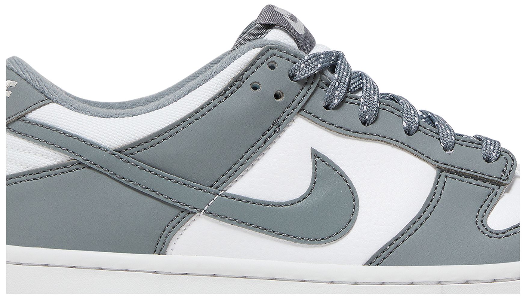 Buy Nike Dunk Low GS 'Reflective Grey' - FV0374 100 | GOAT