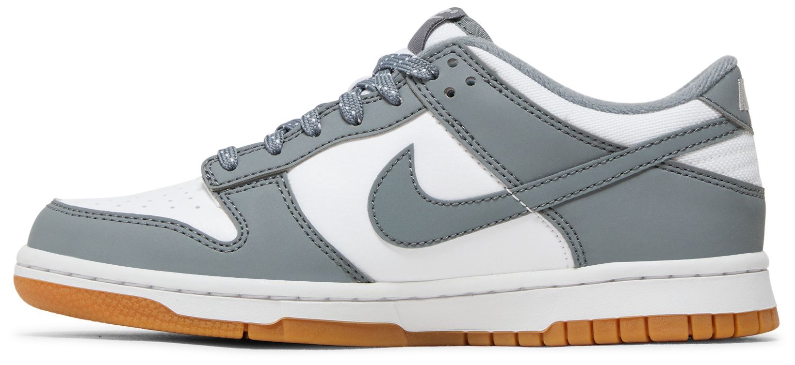 Buy Nike Dunk Low GS 'Reflective Grey' - FV0374 100 | GOAT