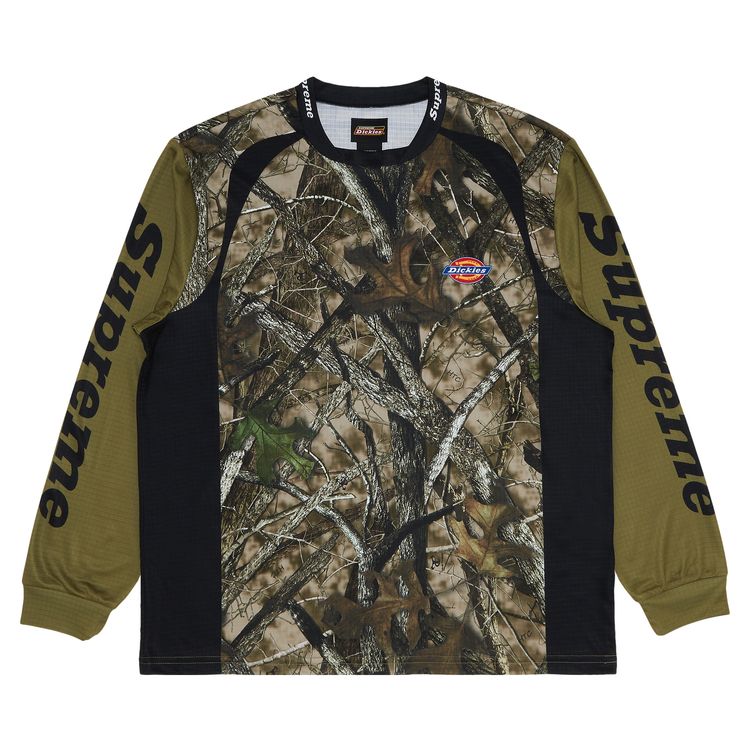 Buy Supreme x Dickies Jersey 'Olive' - FW23KN81 OLIVE | GOAT