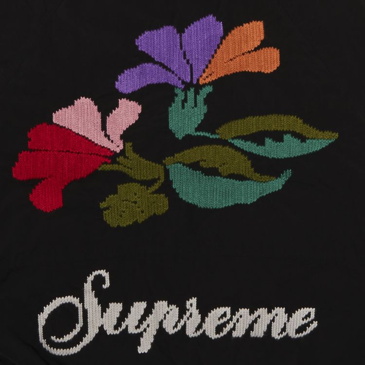 Buy Supreme Needlepoint Hooded Jacket 'Black' - FW23J40 BLACK | GOAT