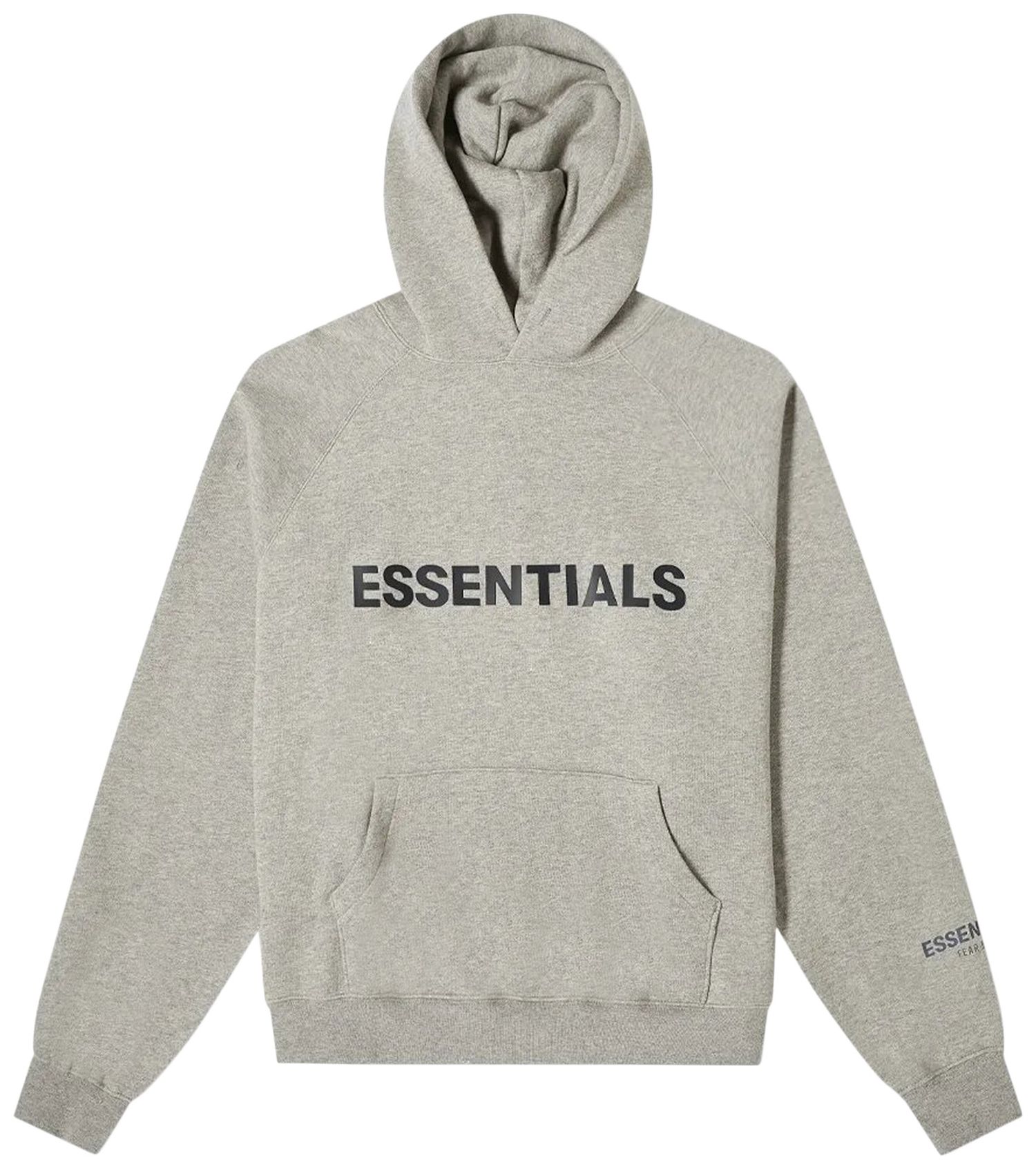 Buy Fear of God Essentials Hoodie 'Dark Heather Oatmeal' - 192BT202003F ...