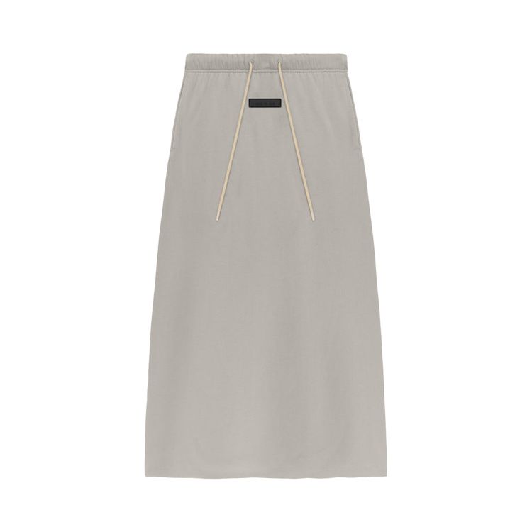 Buy Fear of God Essentials Jersey Skirt 'Silver Cloud' - 160BT235002FW ...