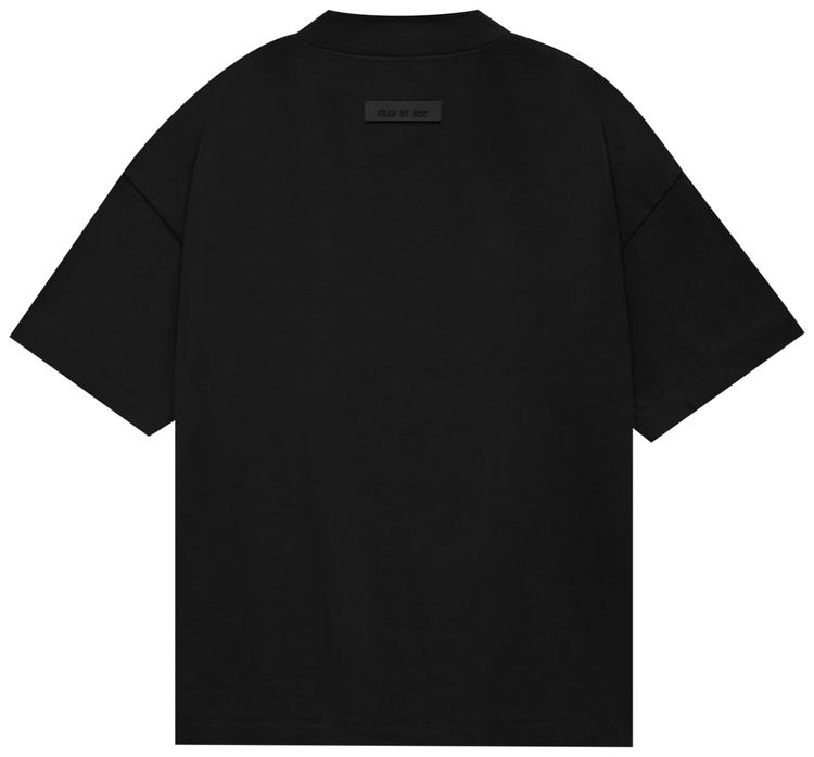 Buy Fear of God Essentials Kids Tee 'Jet Black' - 785BT231010K | GOAT