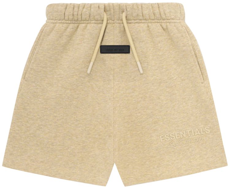 Buy Fear of God Essentials Kids Sweatshort 'Gold Heather ...