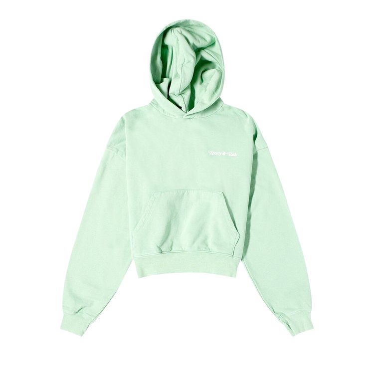 Buy Sporty & Rich NY Tennis Club Cropped Hoodie 'Kelly Green' - HC931KE ...