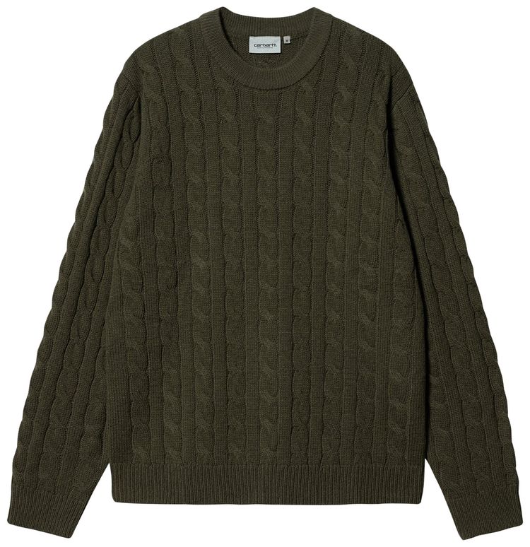 Buy Carhartt Wip Cambell Sweater Green I032304 Gree Goat