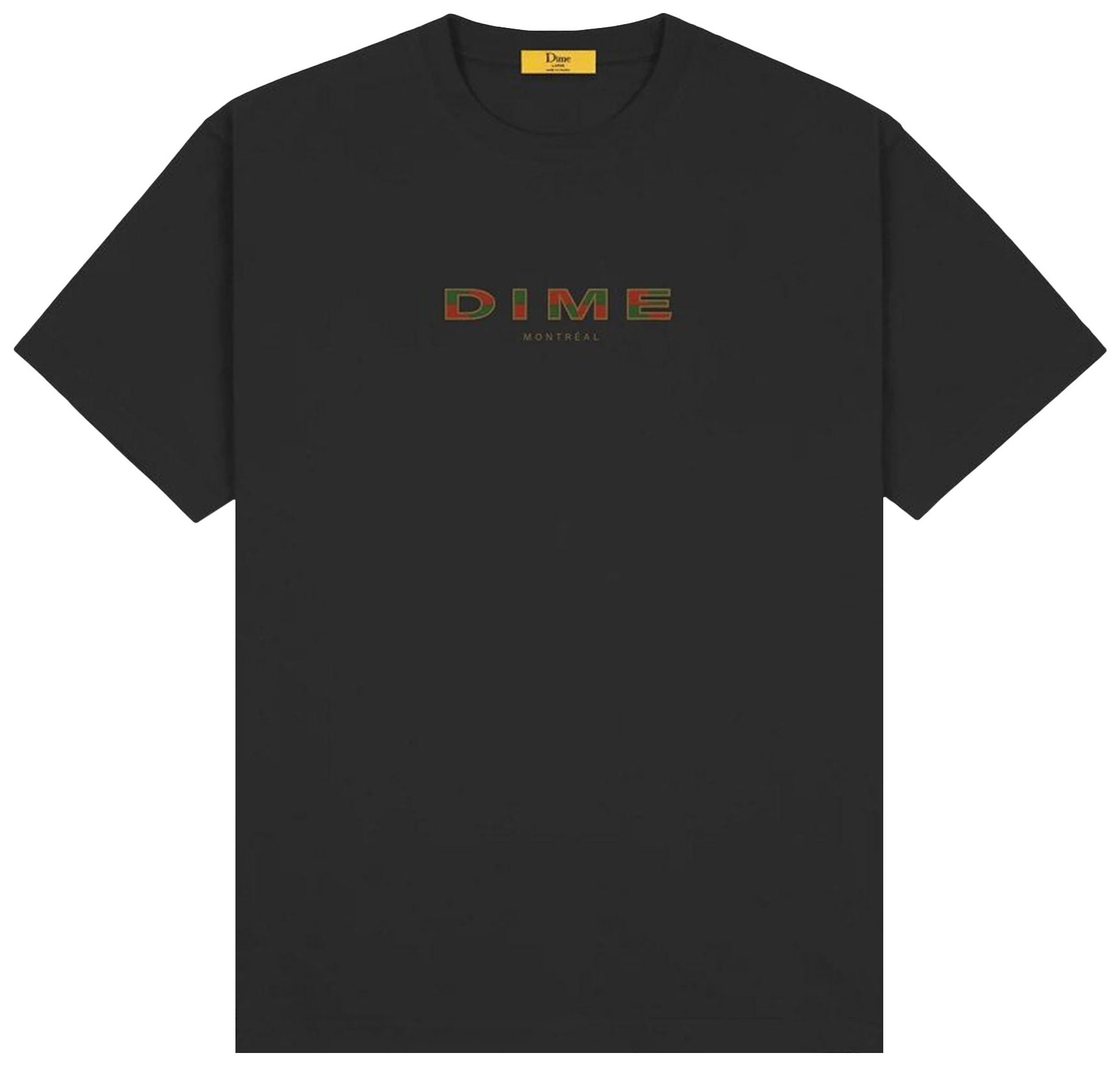 Buy Dime Block Font Short-Sleeve Tee 'Black' - DIMESU2323BLK | GOAT
