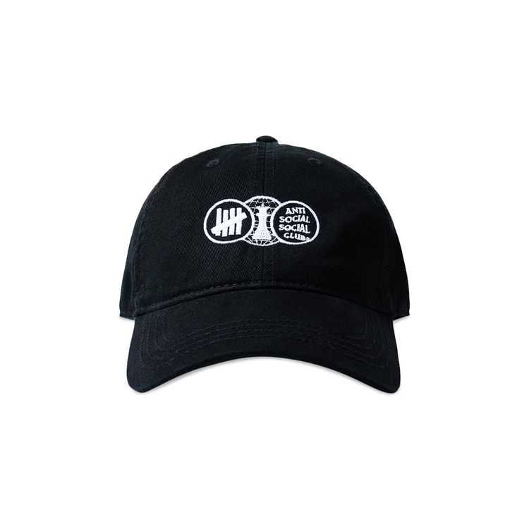 Buy Anti Social Social Club x Undefeated Position Dad Hat 'Black ...