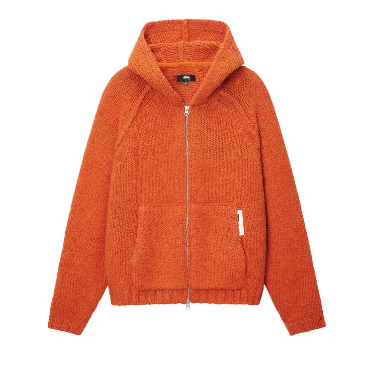 Buy Stussy Chunky Knit Zip Hoodie 'Tera' - 117200 TERA | GOAT